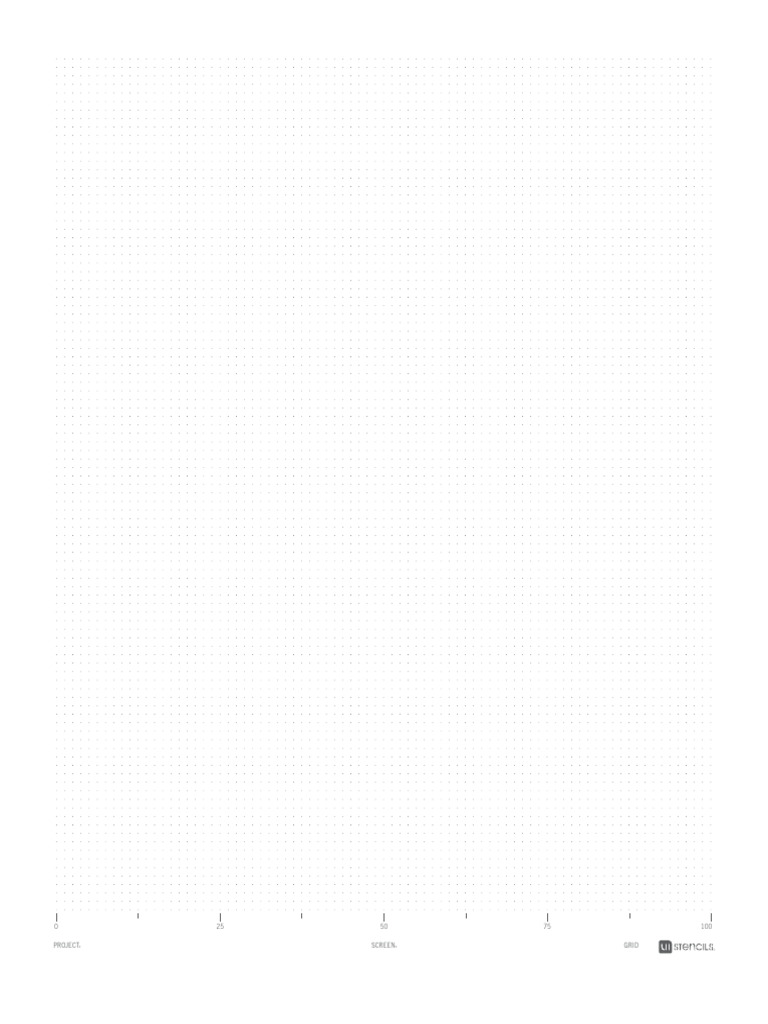 UI Stencils GRID A4 | PDF