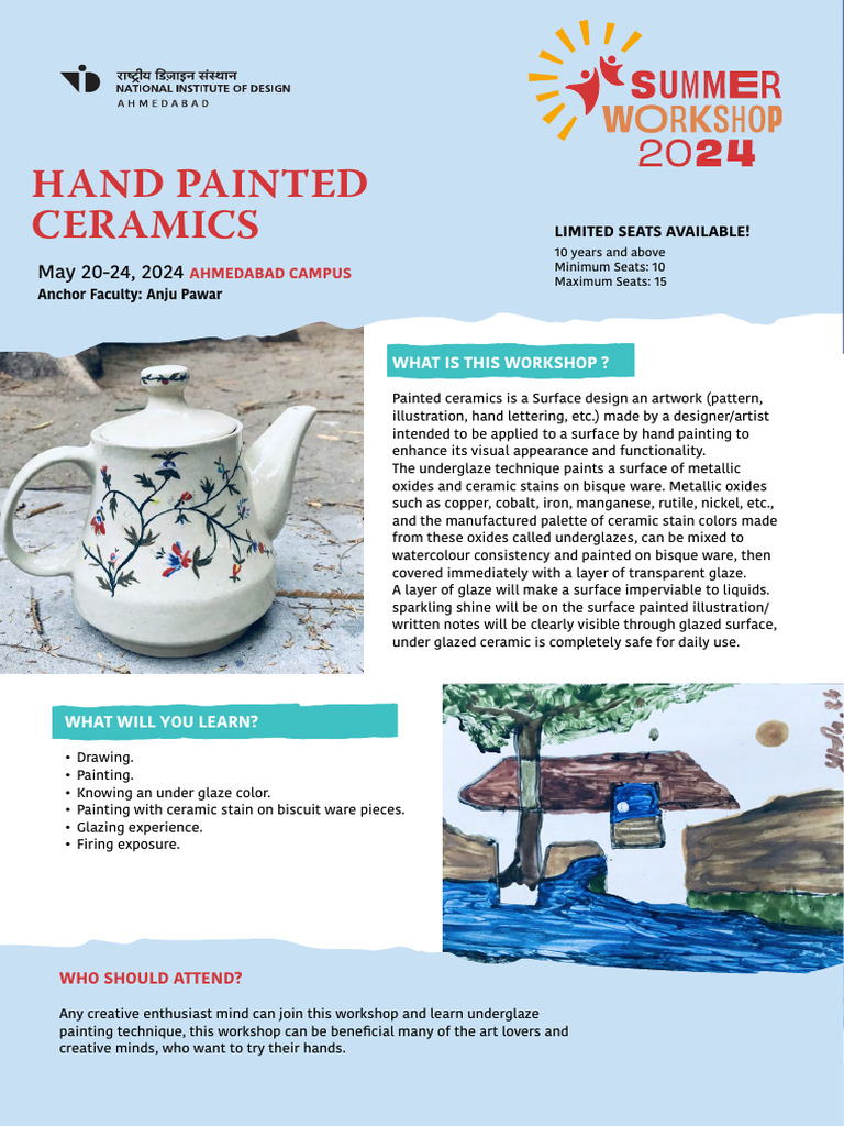 NID SW24 W1 Hand Painted Ceramics | PDF