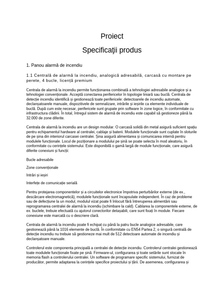 Proiect - Text Ofertă | PDF