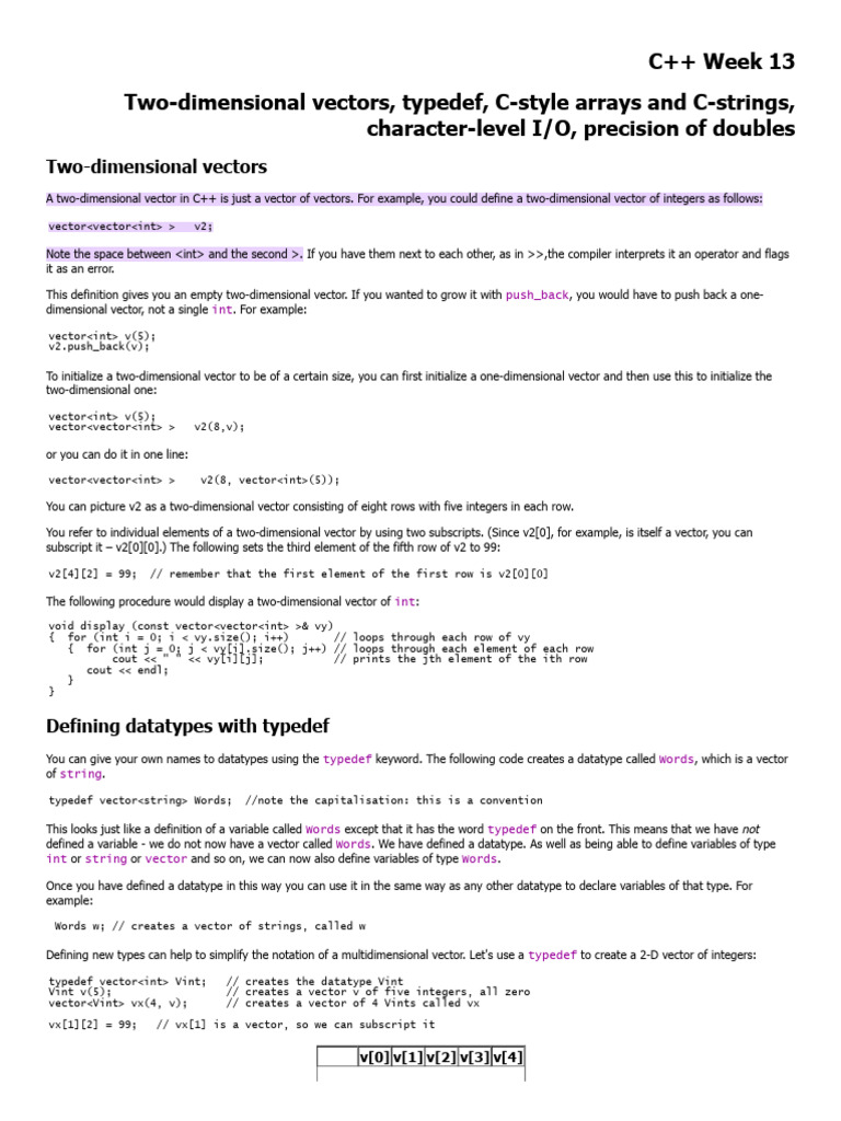 Two-Dimensional Vectors | PDF