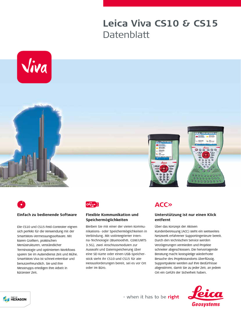 Leica Viva Controller CS10 CS15 DS | PDF