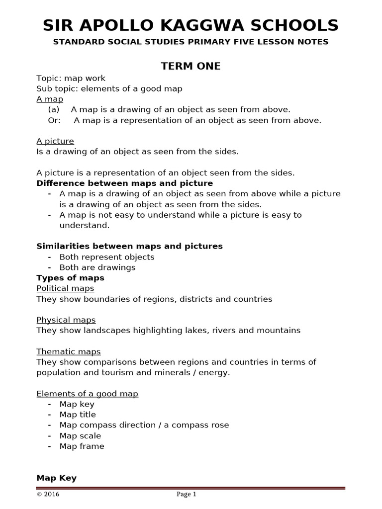 P.5 Lesson Notes SST 2015 | PDF | Volcano | Travel