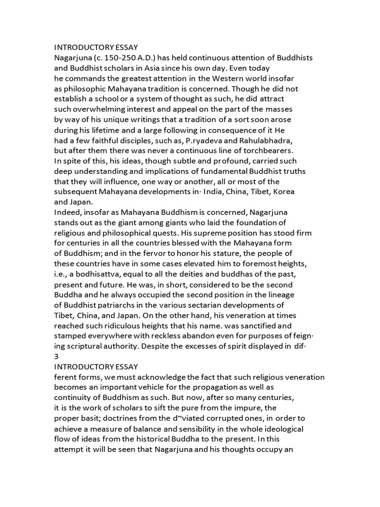 Introductory Essay | PDF