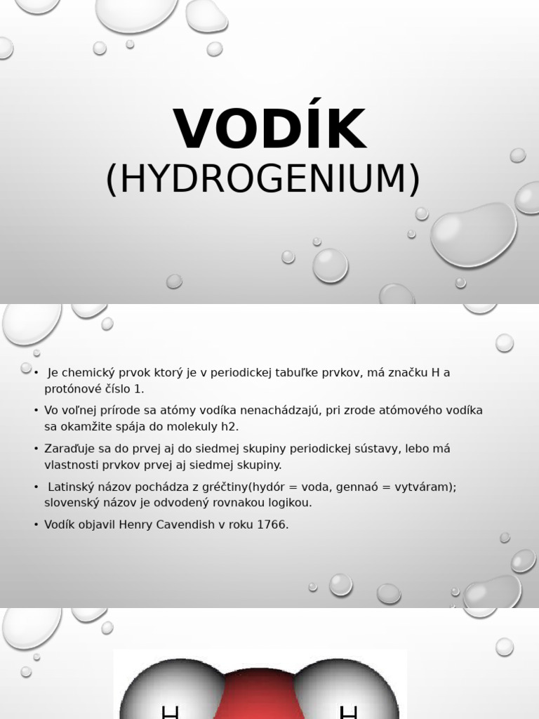 Vodík | PDF