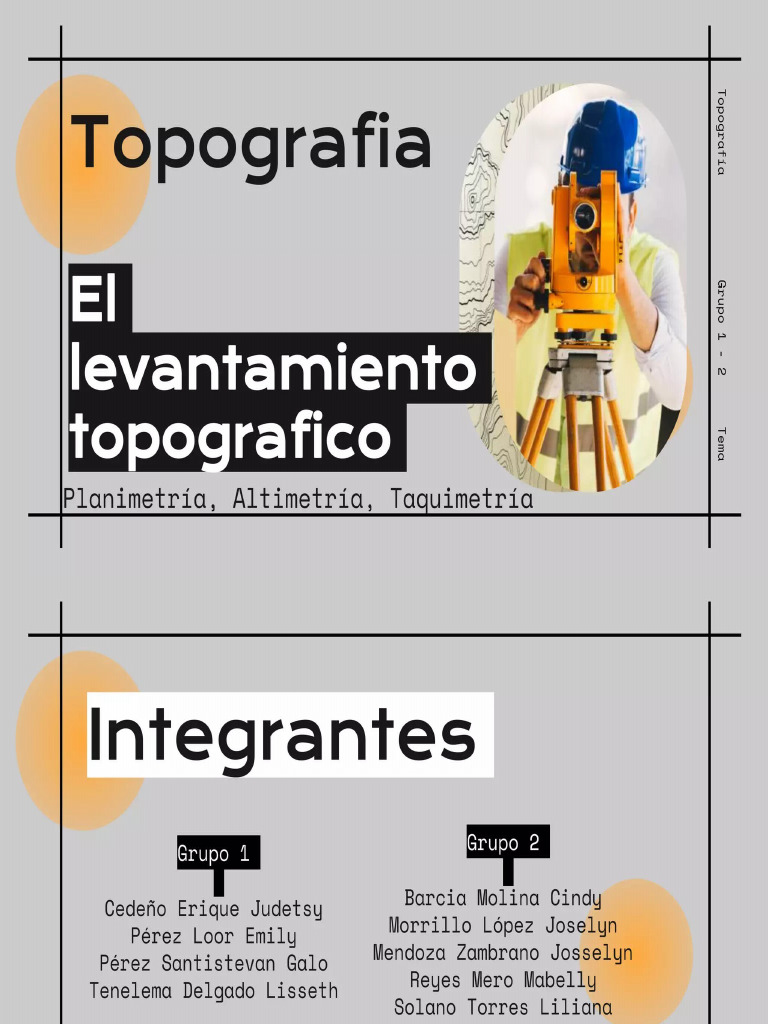 TOPOGRAFIA ALTIMETRIA PPTPPTX | PDF