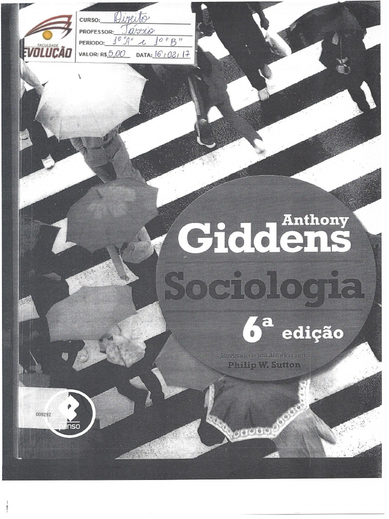 GIDDENS Anthony Sociologia Cap 1 e 2 240731 142315 | PDF