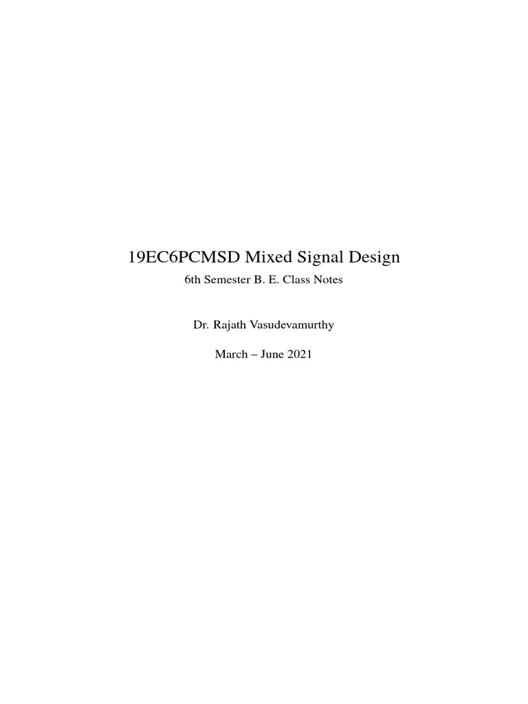 Unit1 Notes Updated | PDF Unit1 Notes Updated | PDF