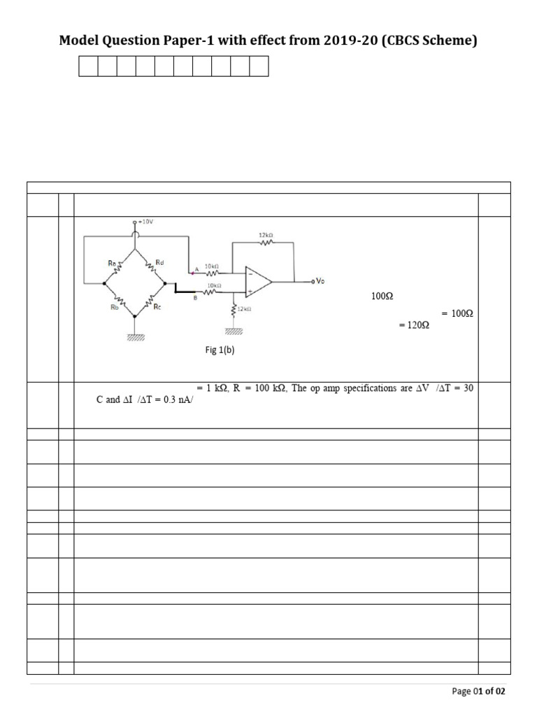 Scdac Model Paper 2 | PDF