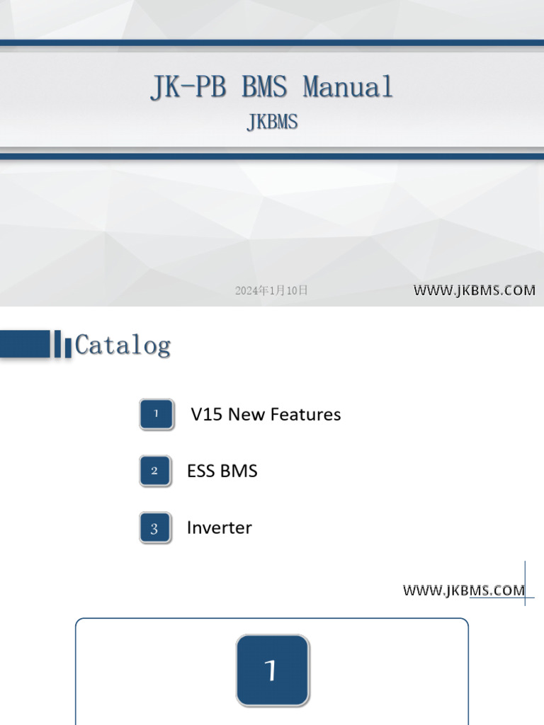 JK-BMS-User-Manual-for-PB-series-jkbms.com_ | PDF | World Wide Web | Internet & Web