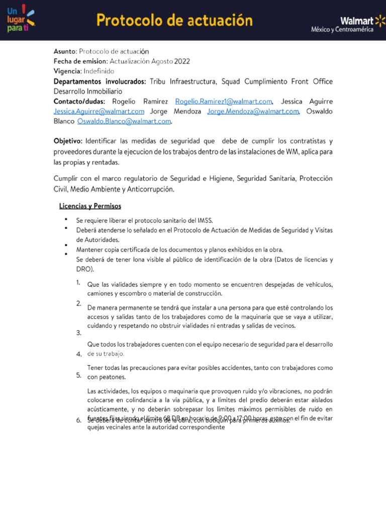 Protocolo de Actuacion 2022 | PDF