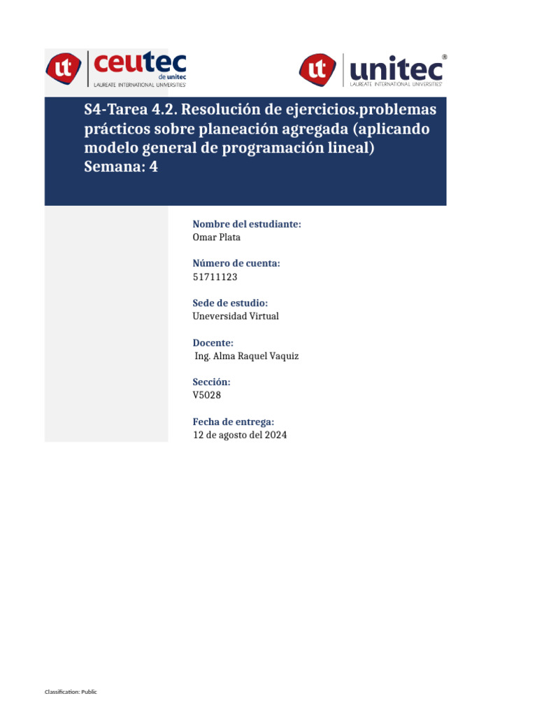 Tarea 4 2 Resolucion de Ejercicios Problemas | PDF