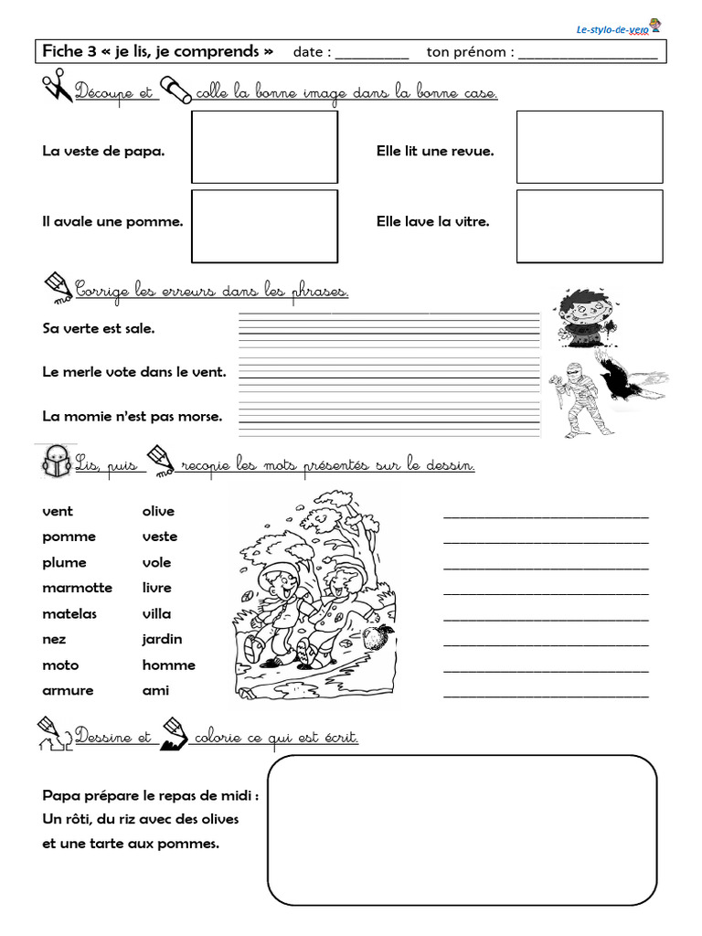 Je Lis Je Comprends 3 | PDF