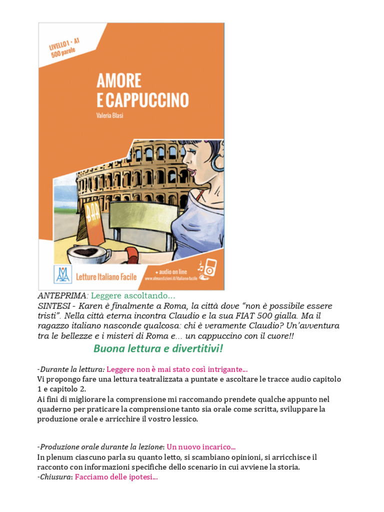 Amore e Cappuccino Cap 1 e 2 | PDF