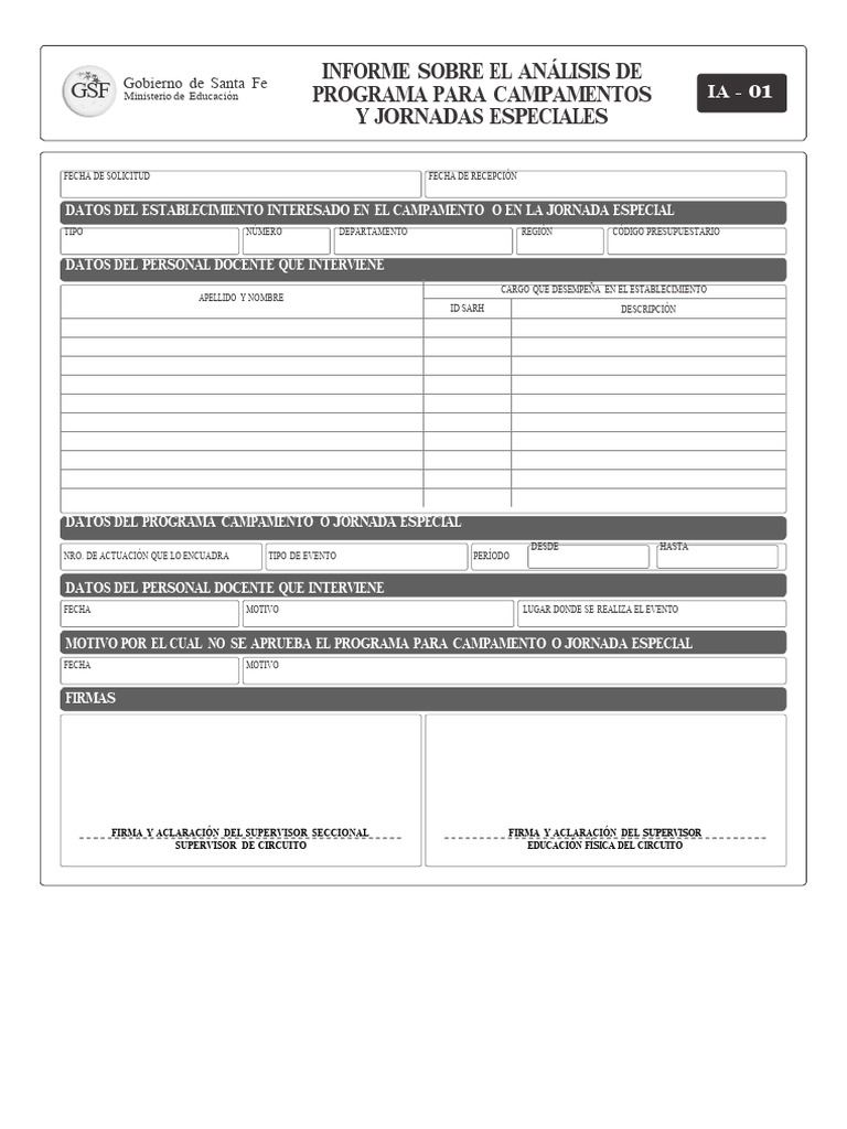 FORMULARIO Art 36. IA 01 1 | PDF