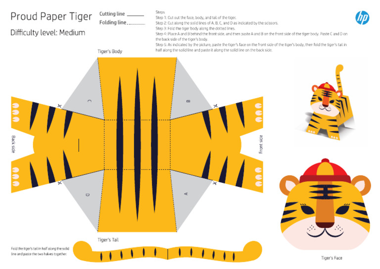Ukg Sc001 Craft Your Own Tiger Pdf