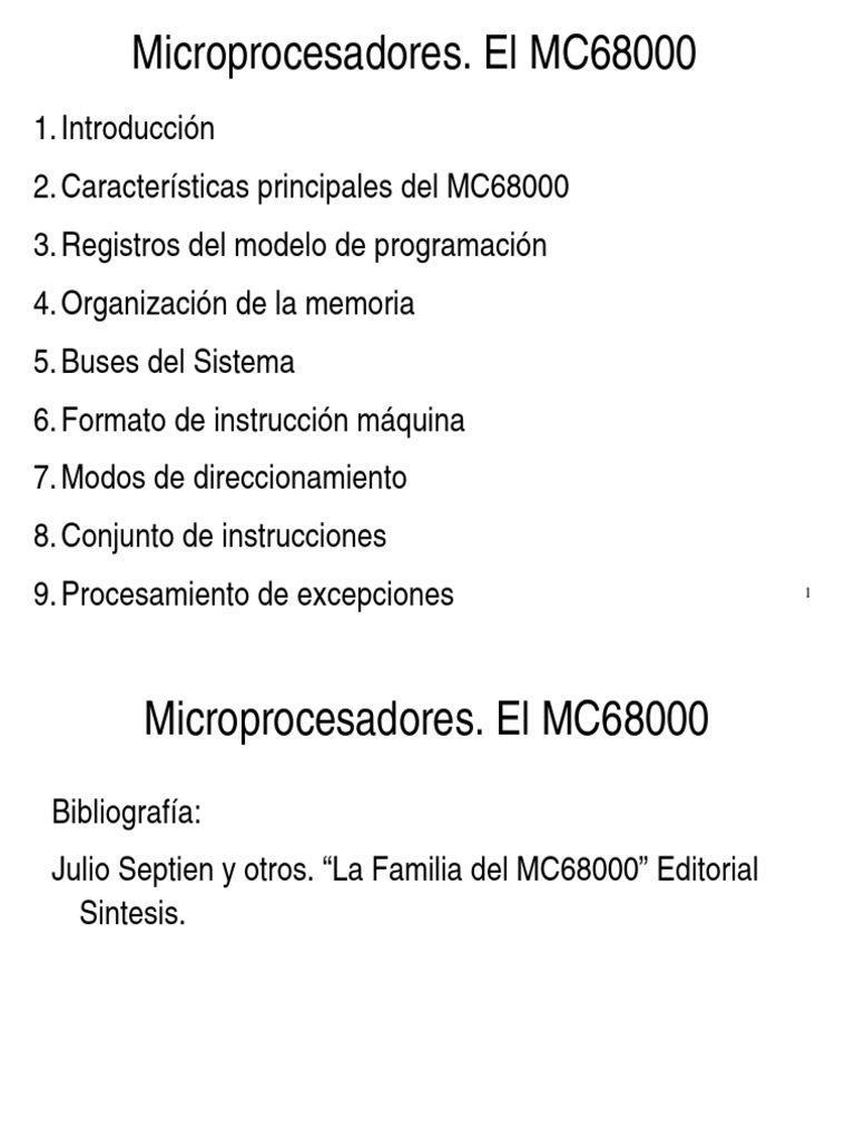 MC68000 1 | PDF