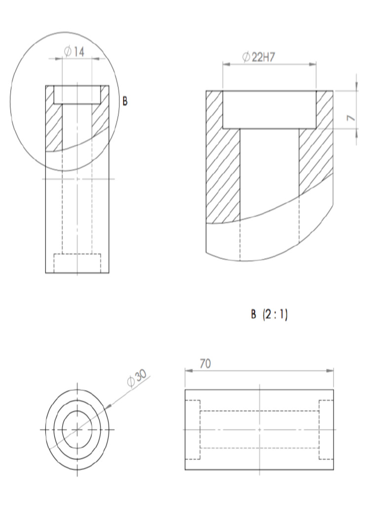 Spindle Housing Drawing | PDF