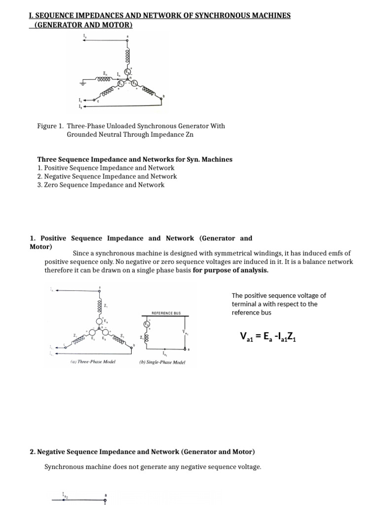 LESSON 6 Sequence Impedance | PDF