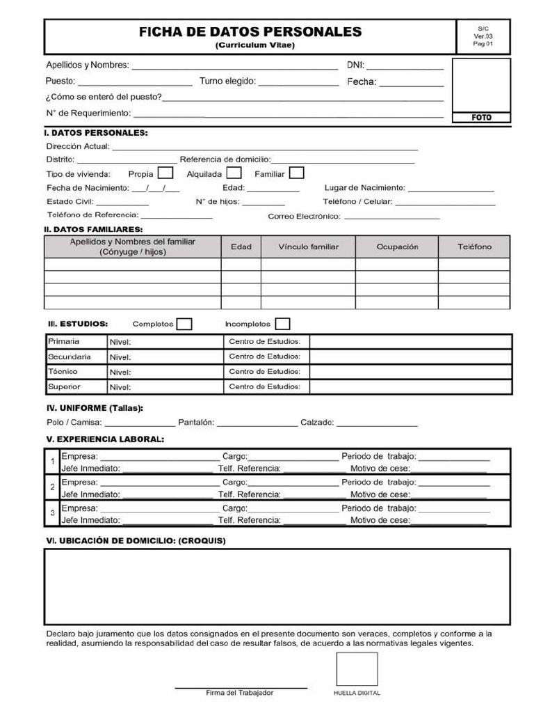 Formatos Op 2023 | PDF