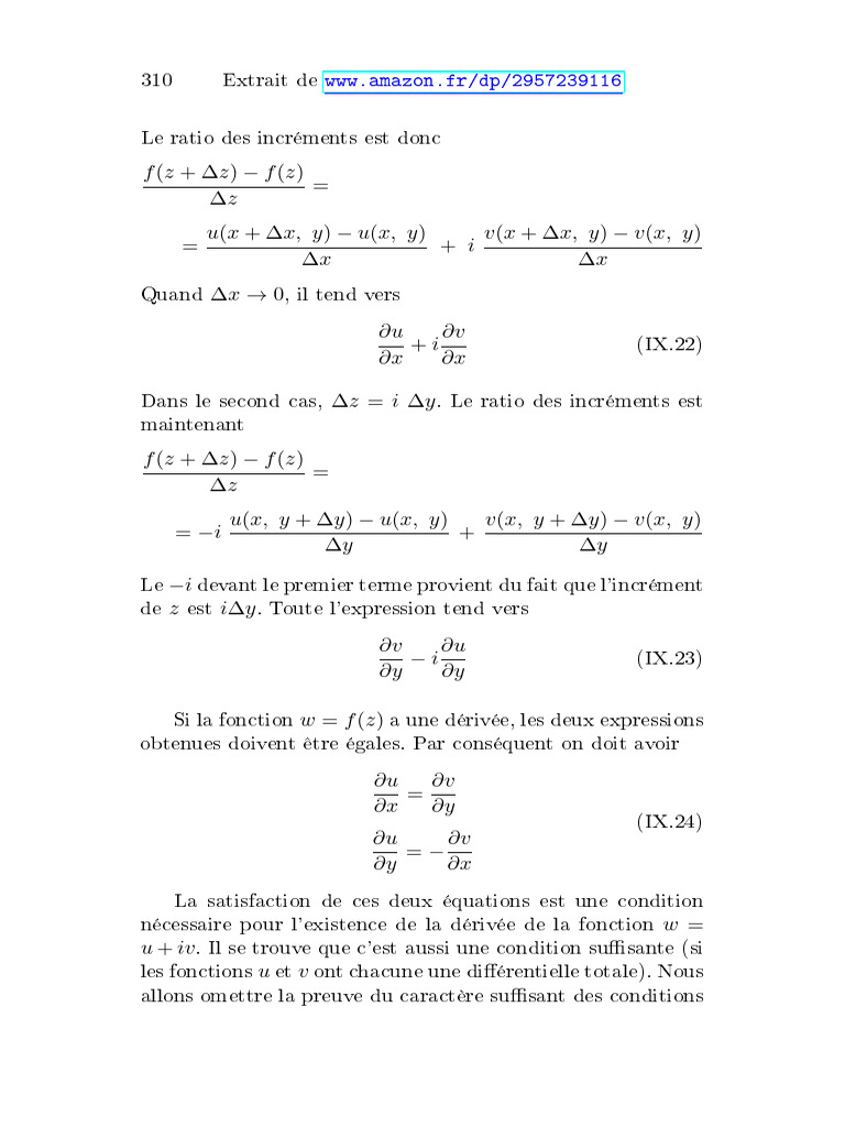 Kolmogorov IX Fonctions D Une Variable Complexe-18 | PDF