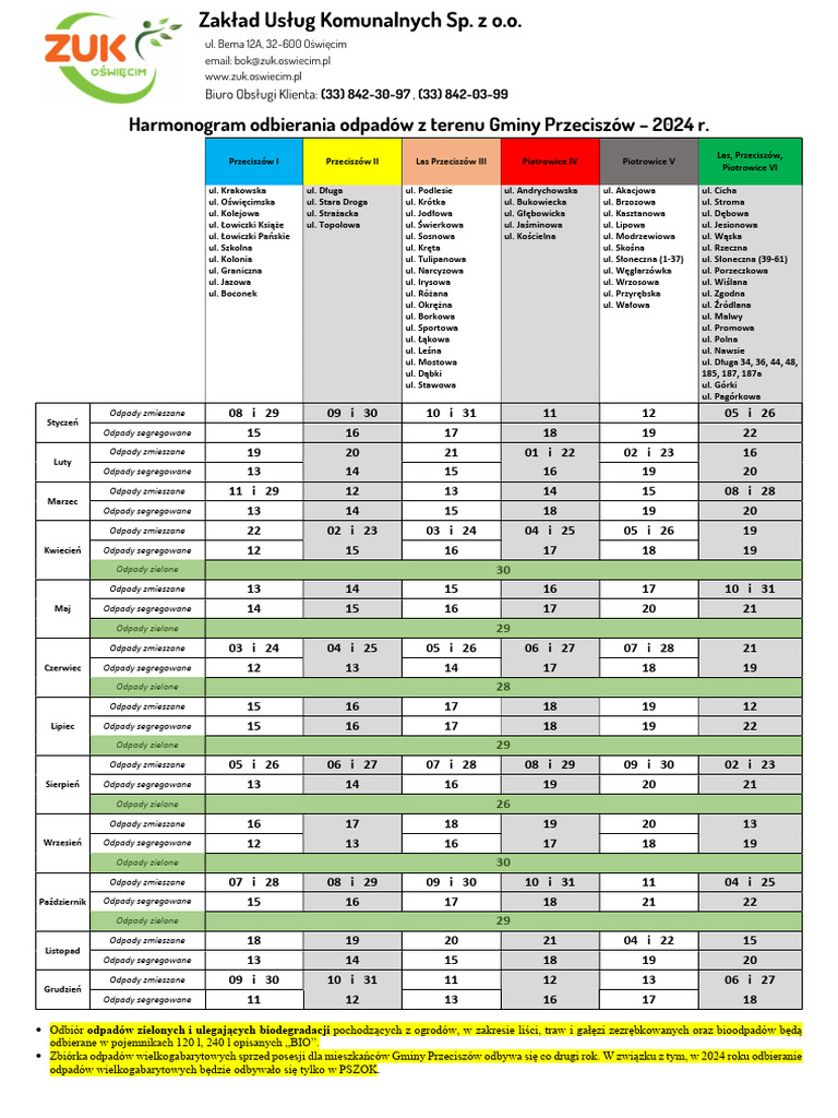 harmonogram_2024 | PDF