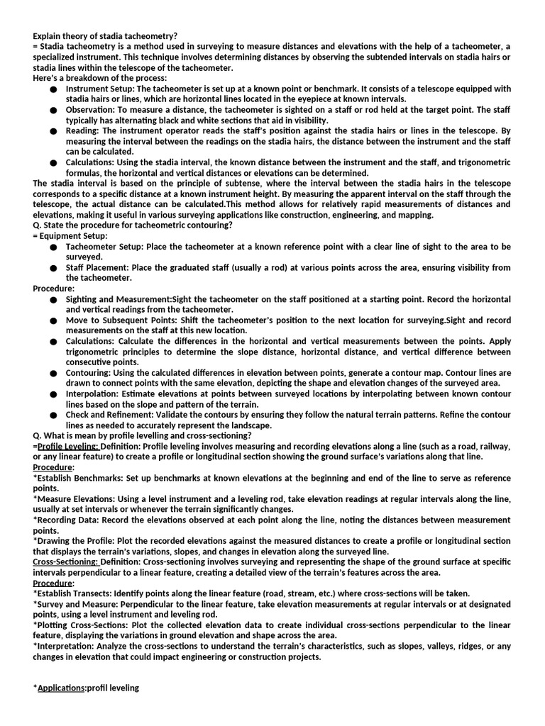 Surveys Note 2022 | PDF