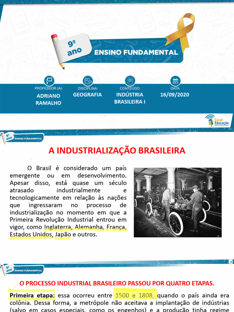 Industrialização Brasileira | PDF