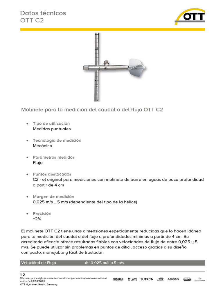 Ott OTT C2 | PDF