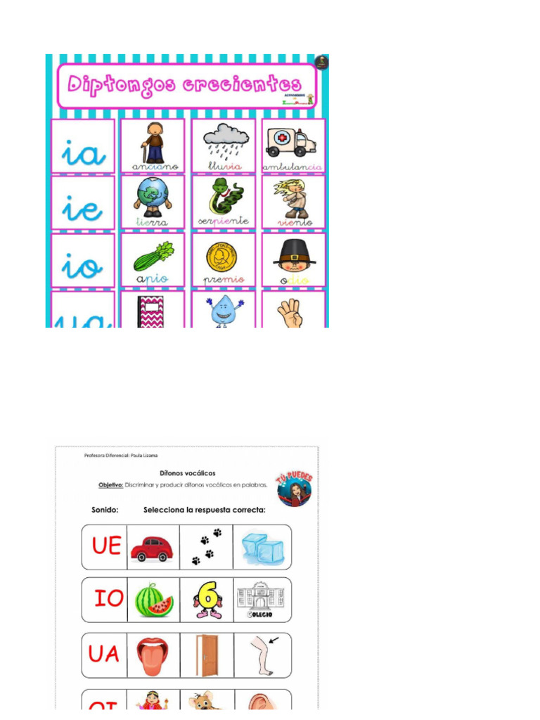 Actividades de Las Vocales | PDF