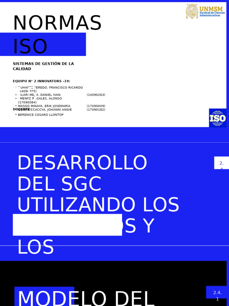 Normas Iso 9000 - 2015 | PDF