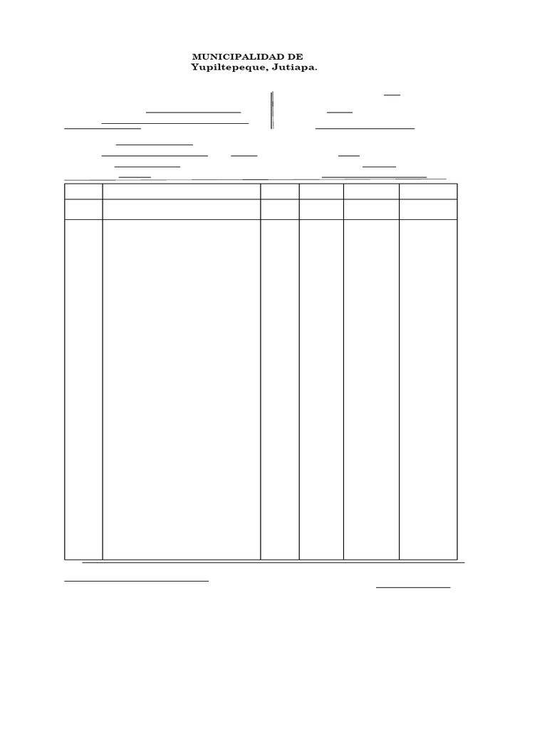 Formulario Yupe | PDF