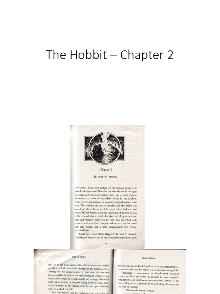 The-Hobbit-–-Chapter-2 | PDF