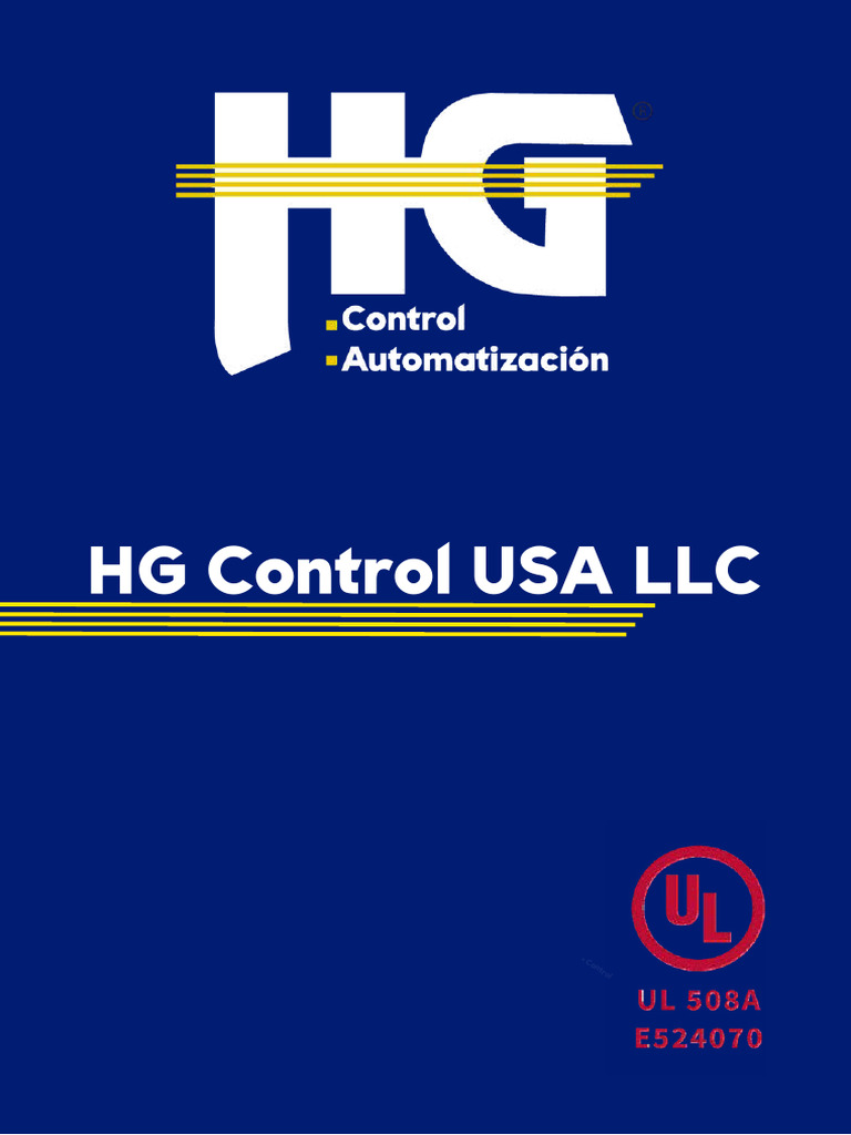 HG Control USA LLC Tablerosdecontrol-Comprimido | PDF