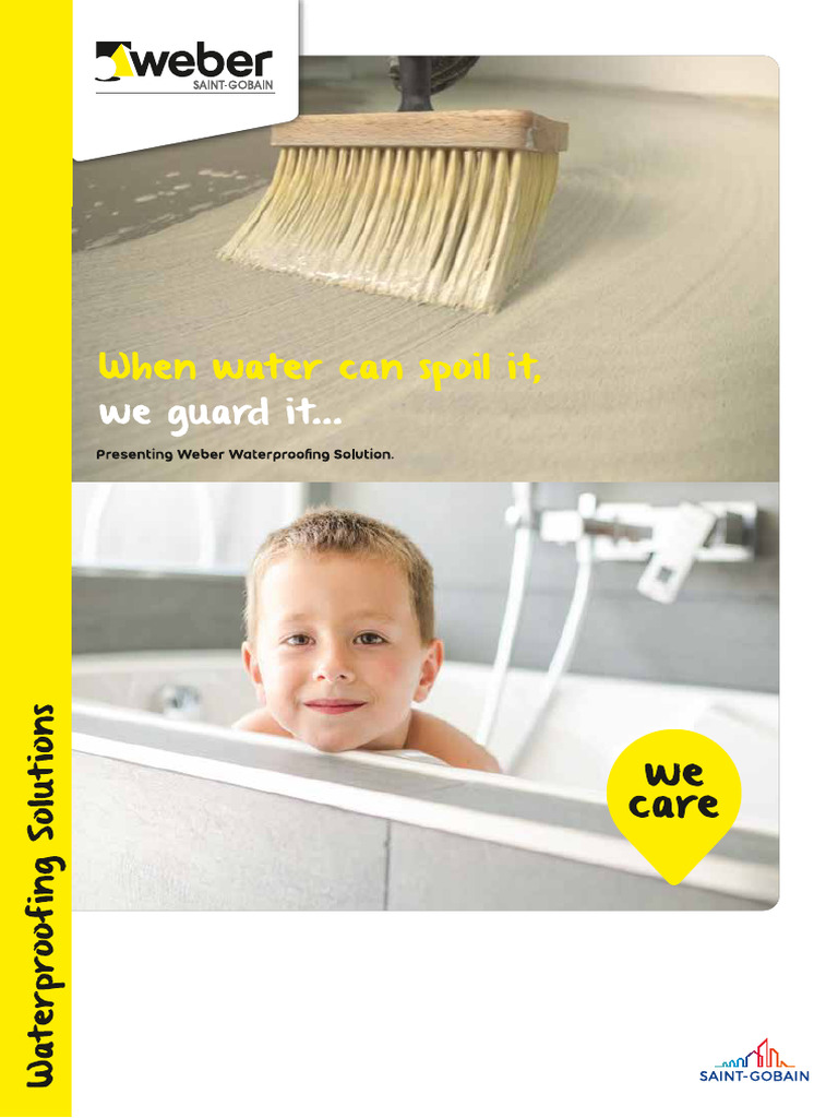 Weber Waterproofing Solution - Brochure | PDF
