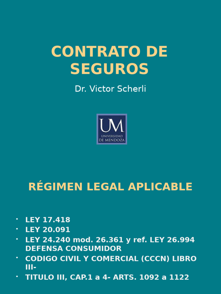 Contrato de Seguros 1° Clase | PDF
