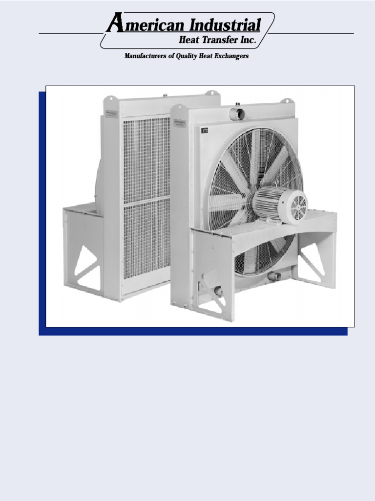 American Industrial (AOCS) Oil Coolers | PDF