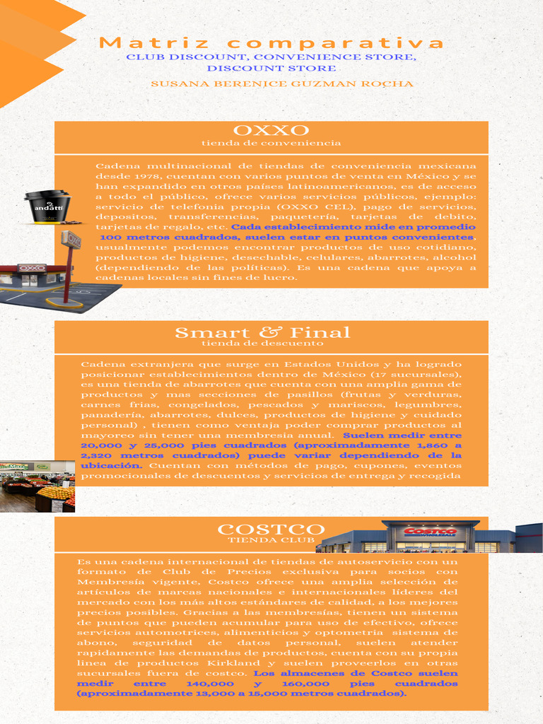 Infografía Matriz Comparativa Guzman Rocha | PDF