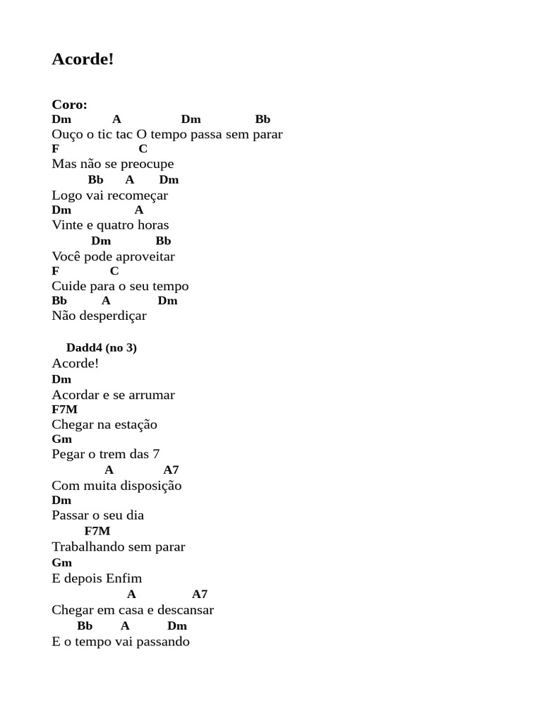 Acorde | PDF