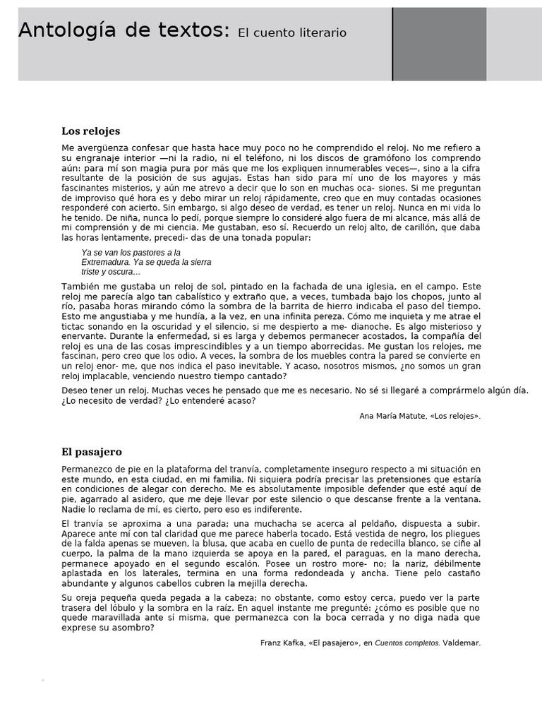 Antologia de Textos | PDF