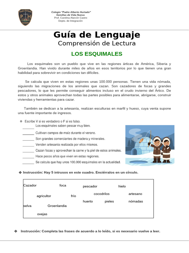 4º - Los - Esquimales 25 - 29 Mayo | PDF