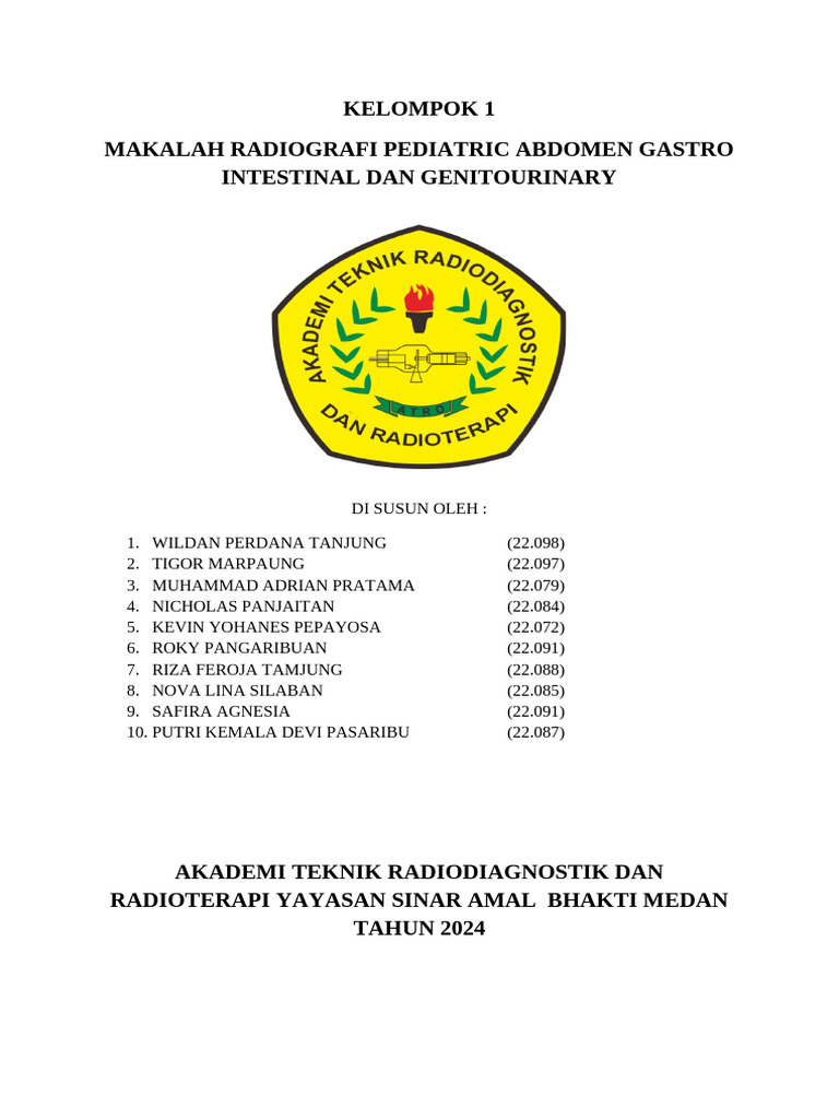 Kel 1 Teknik Radiografi | PDF