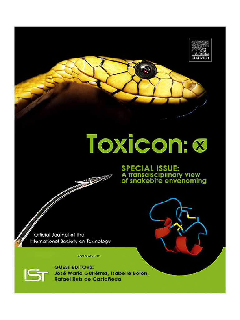 Toxicon Special Issue | PDF