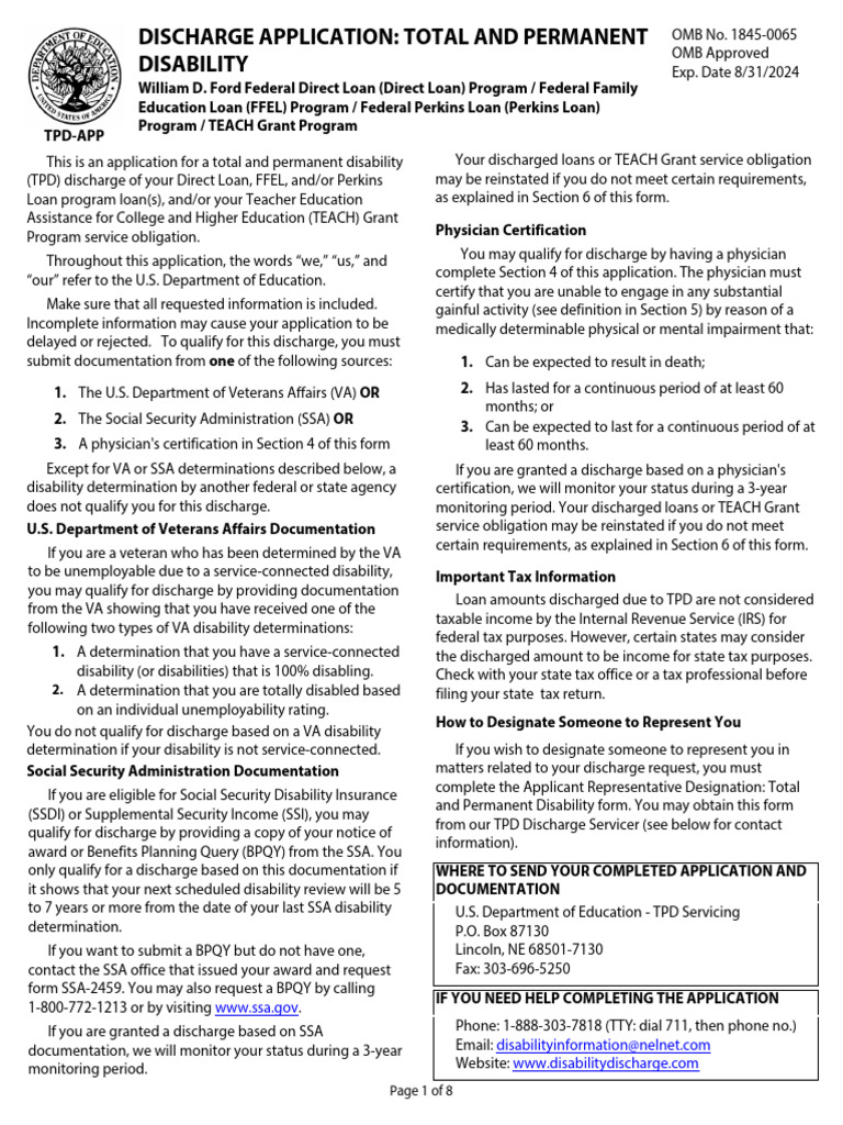 TPD Application | PDF