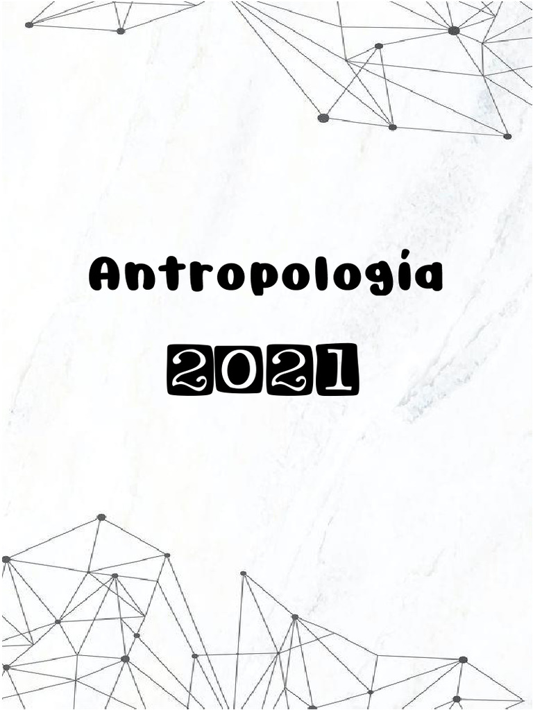 Antropo Completo 2021 | PDF