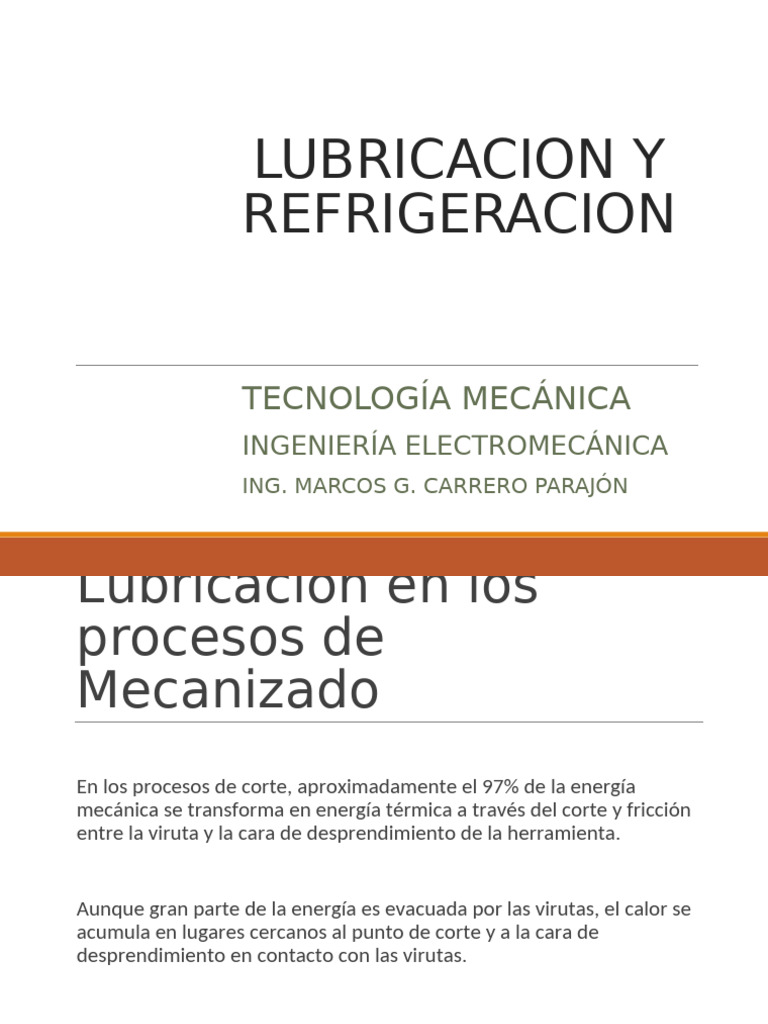 19 - Refrigeracion y Lubricacion | PDF