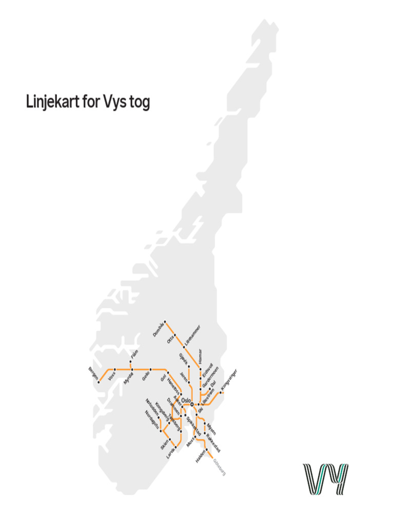 Linjekart Vy Norge4 | PDF