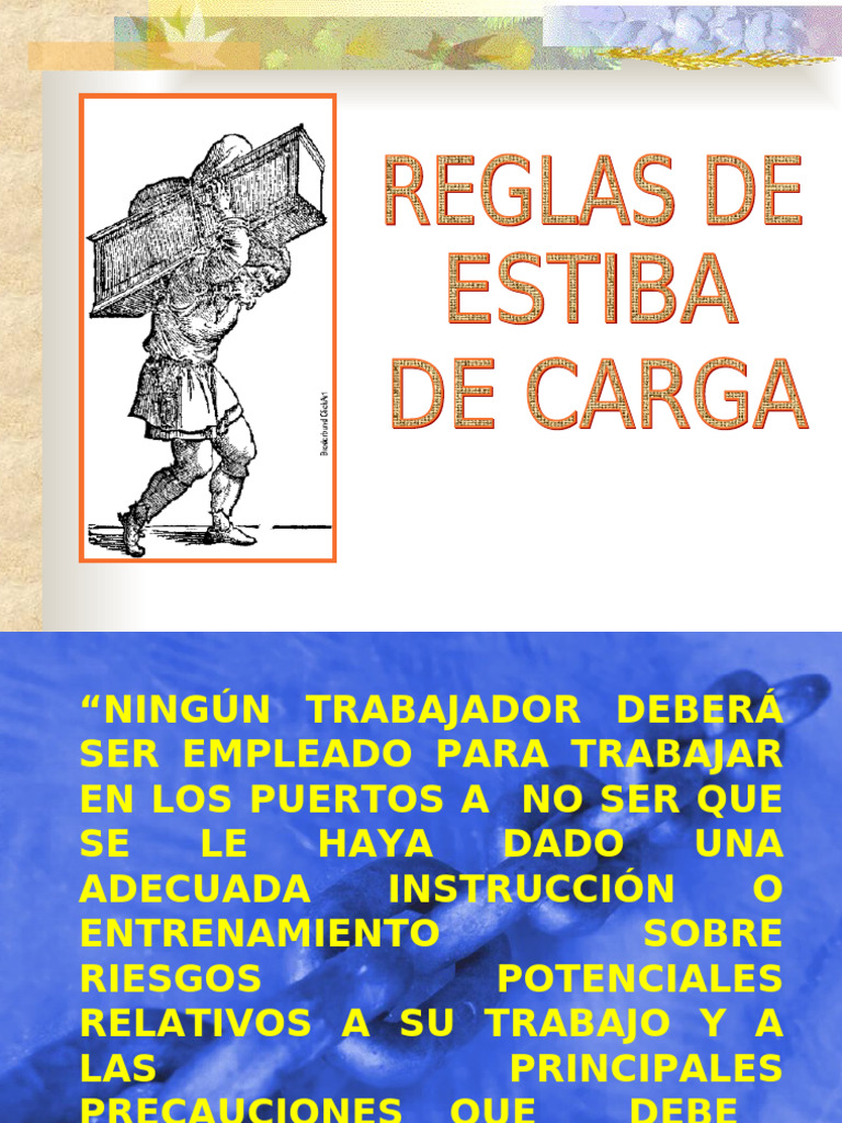 6 Reglas de Estiba de Carga | PDF