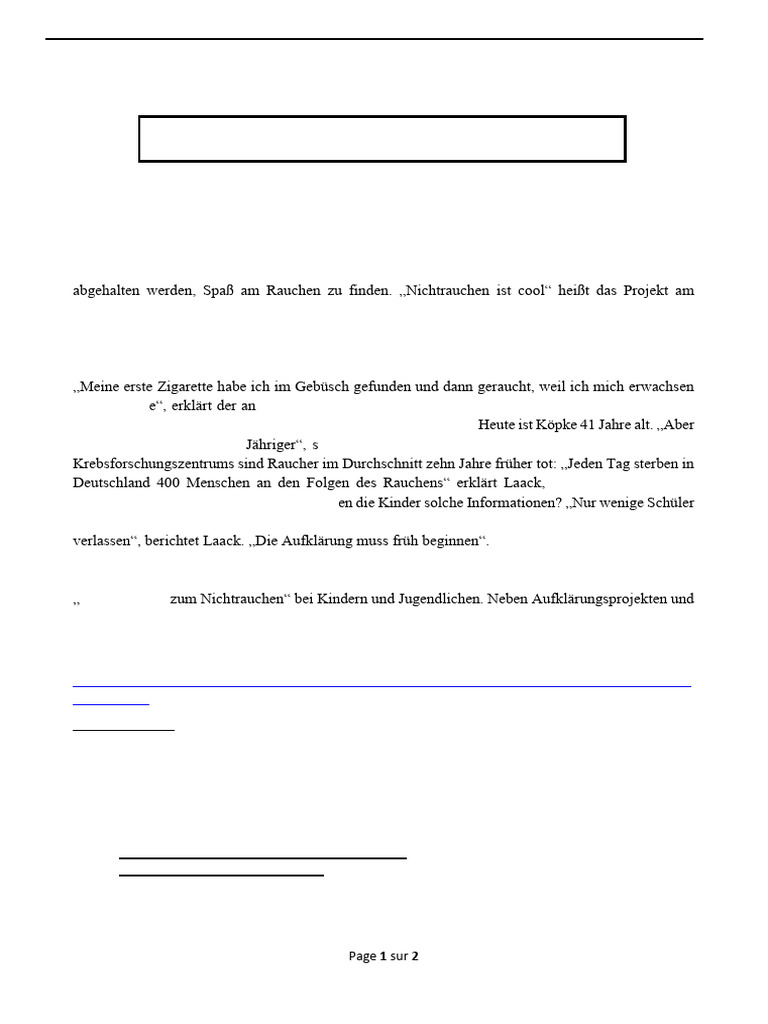 1-1-LV1 - Allemand A1a2 - Sujet Bac 2023 | PDF