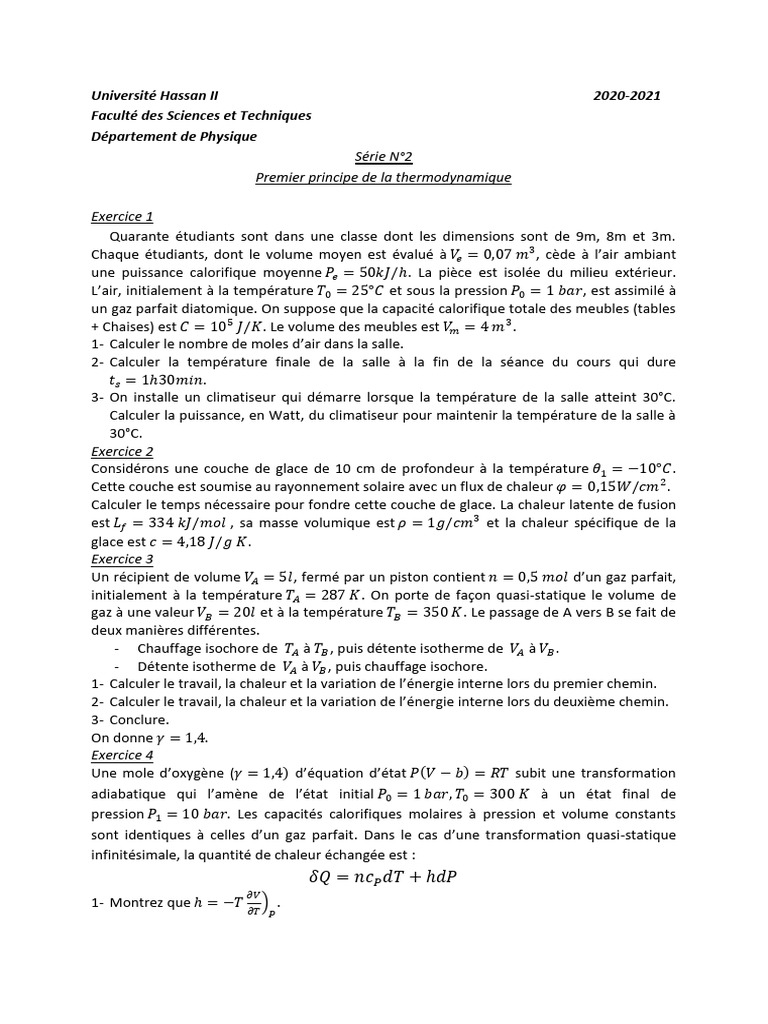 TD2-thermo-ch2 20 21 | PDF