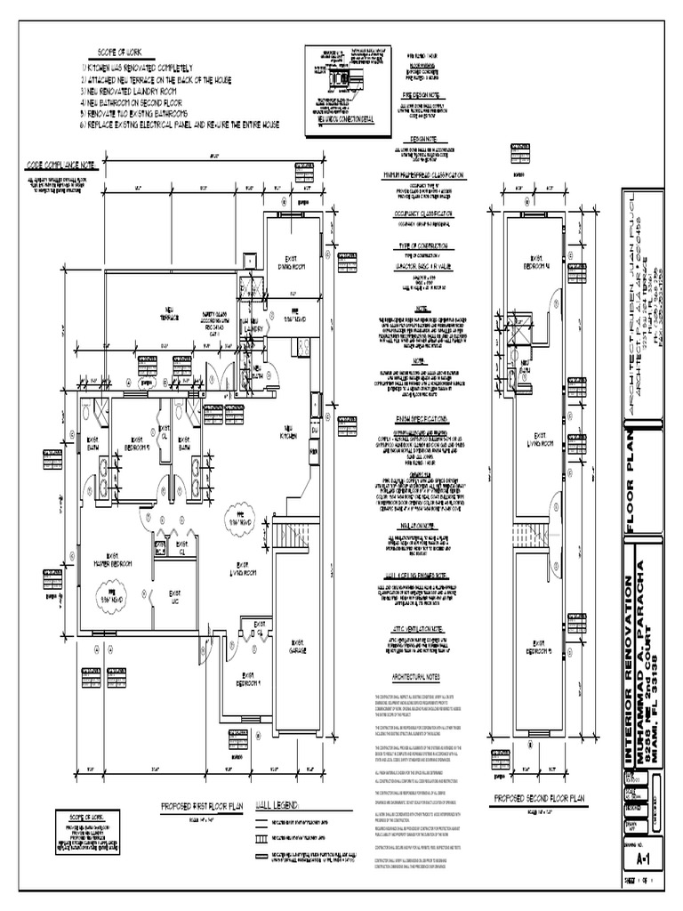 A 1 Floor Plan Model | PDF